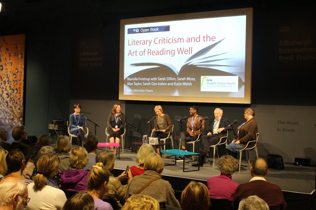Dr Sarah Dillon on Literary Criticism at the Edinburgh International ...
