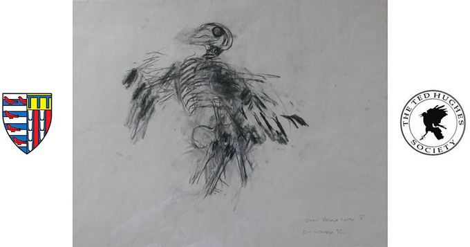 ted huges_crow_50_ with crestsJPG | English Faculty News
