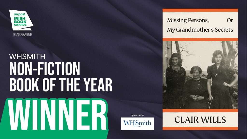 Clair Wills wins Non-Fiction Book of the Year for ‘Missing Persons, Or ...