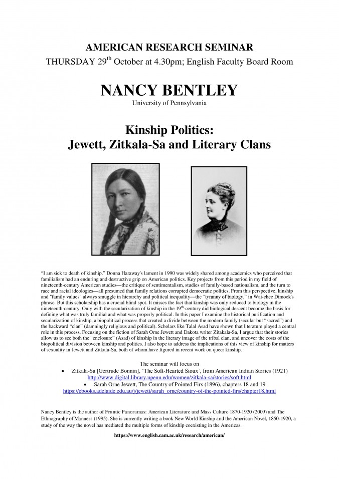 October 2015 – American Literature